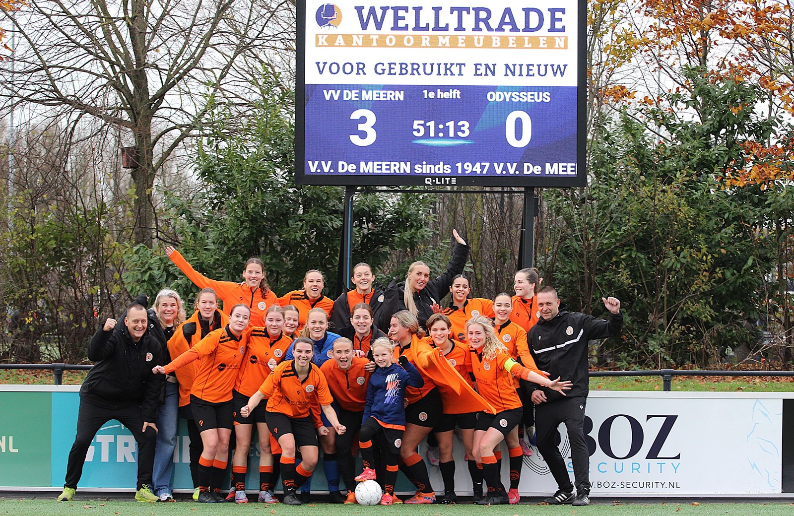 De Meern Vrouwen 1 neemt eerste plaats over