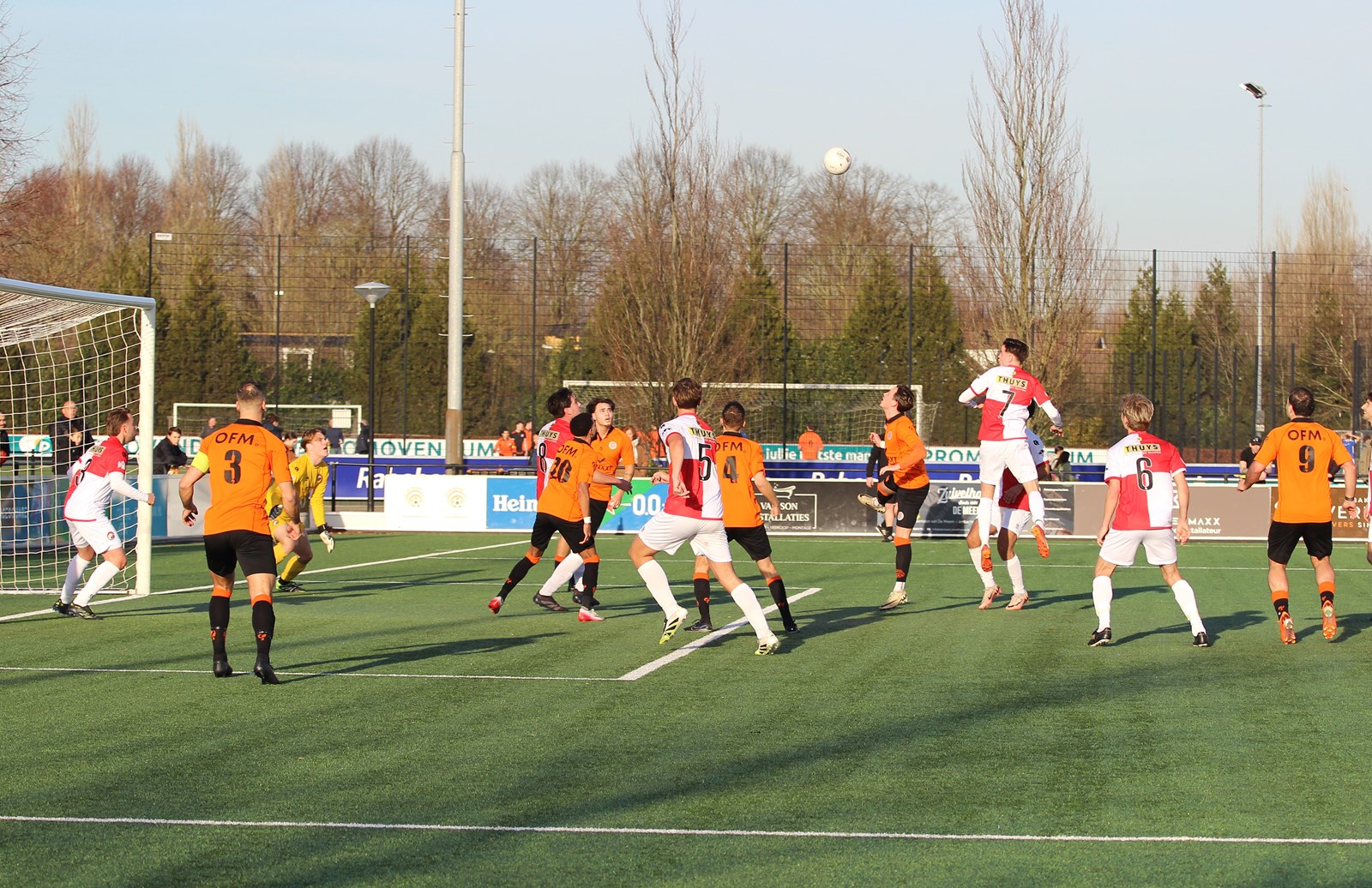 De Meern 1 tegen PVCV 1 gelijk na zinderende slotfase