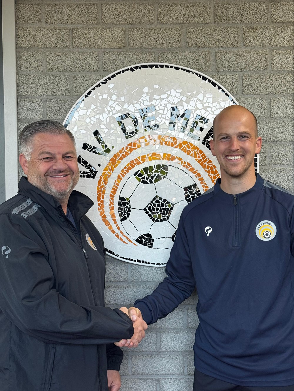 Technisch Manager Rob de Beurs en nieuwe trainers