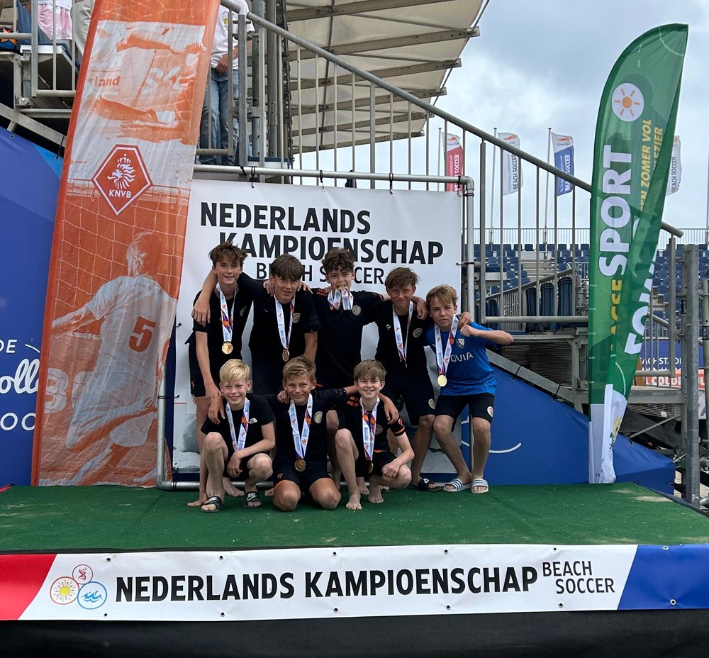 JO14-1 Kampioen Beachsoccer
